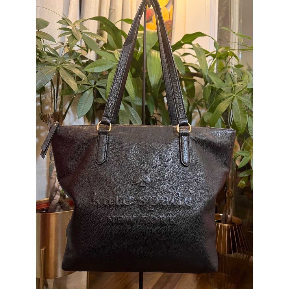 Authentic Kate Spade Perforated Logo Handbag - Gem